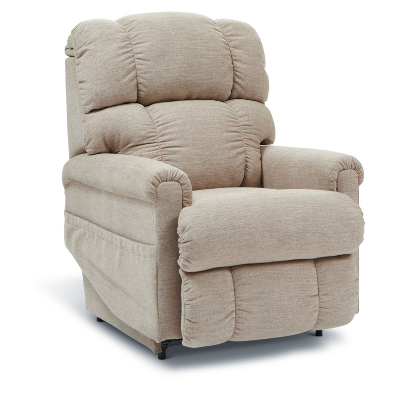 La-Z-Boy Pinnacle Power Lift Recliner with iClean Fabric and Power Headrest and Lumbar & Reviews ...